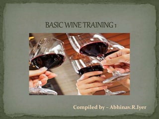 BASIC WINE TRAINING | PPTX