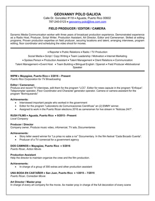 RESUME | PDF