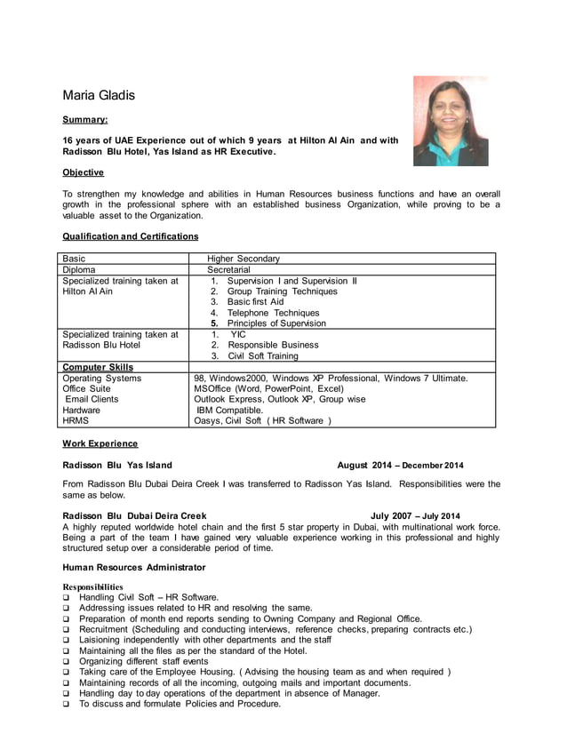 MariaCV | PDF