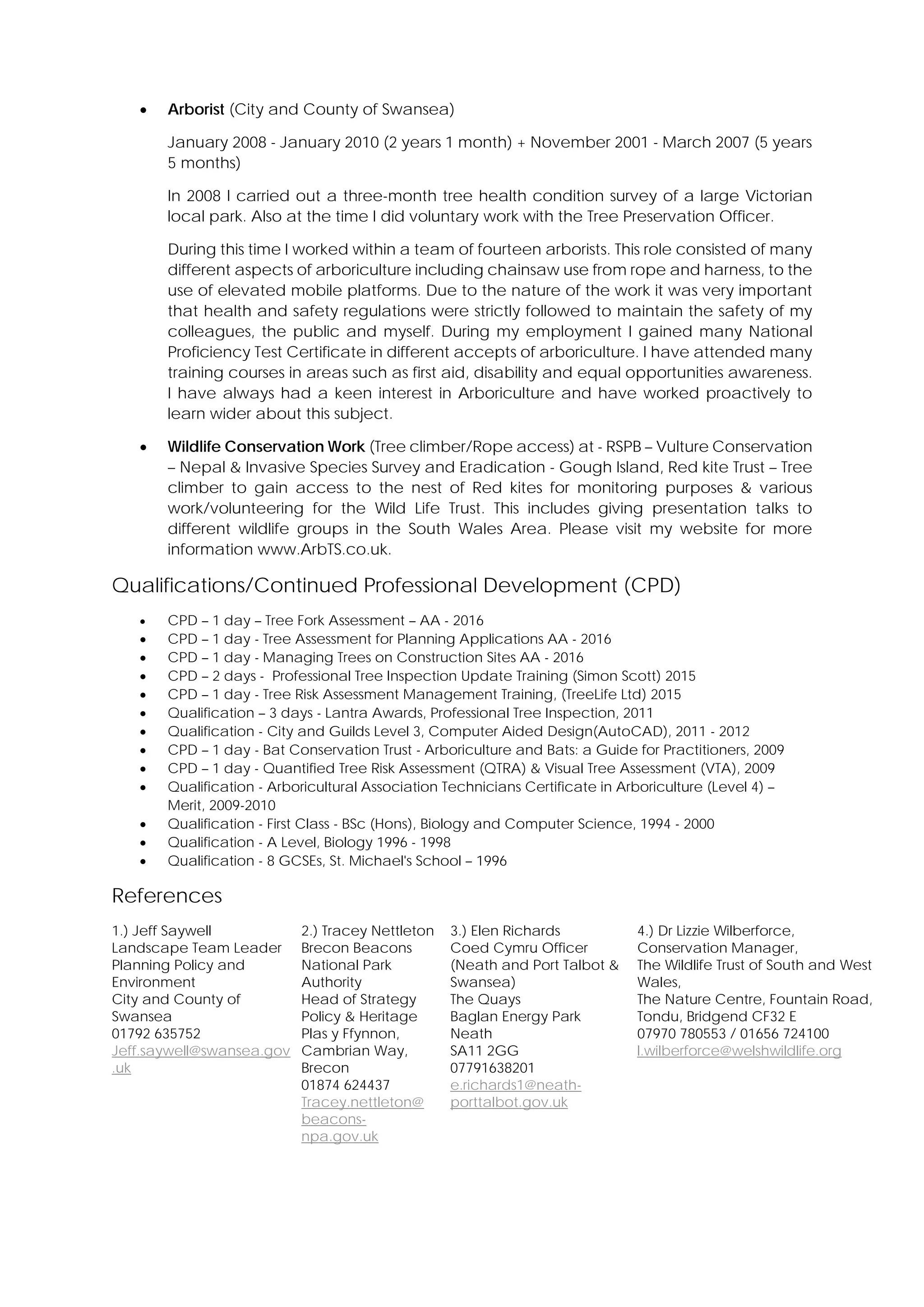 ArbTS_StephenLucocq_CV_Sept2016 | PDF