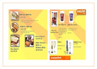 BOB EASYJET MENU | PPT