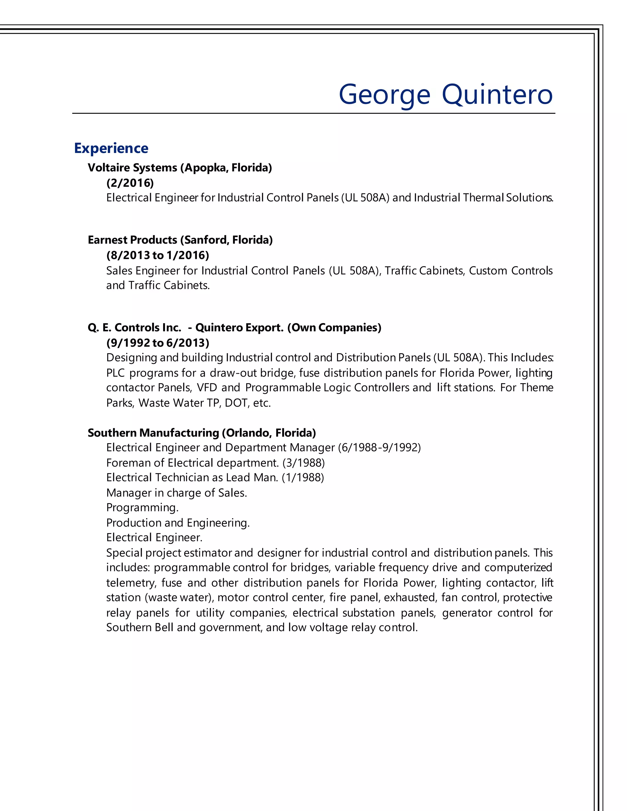 Jorge Quintero Resume | DOCX