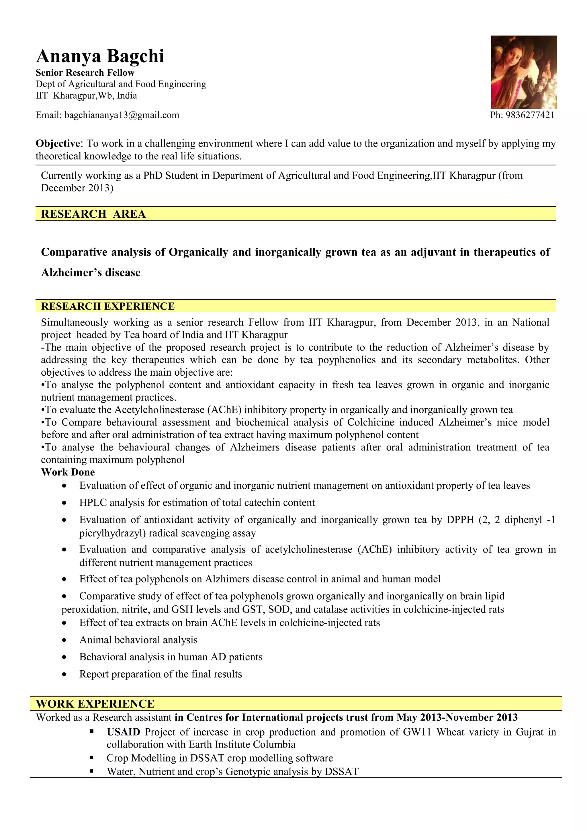 updated resume Ananya | DOC