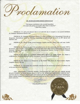 Proclamation | PDF