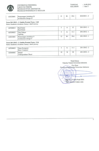 Academic Record | PDF