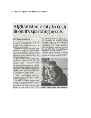 The Times Newspaper, Business section, Monday 22nd July 2013 | PDF ...