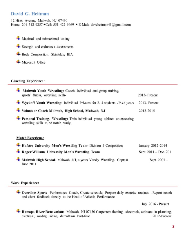 DH Resume 2016-2-1 | PDF