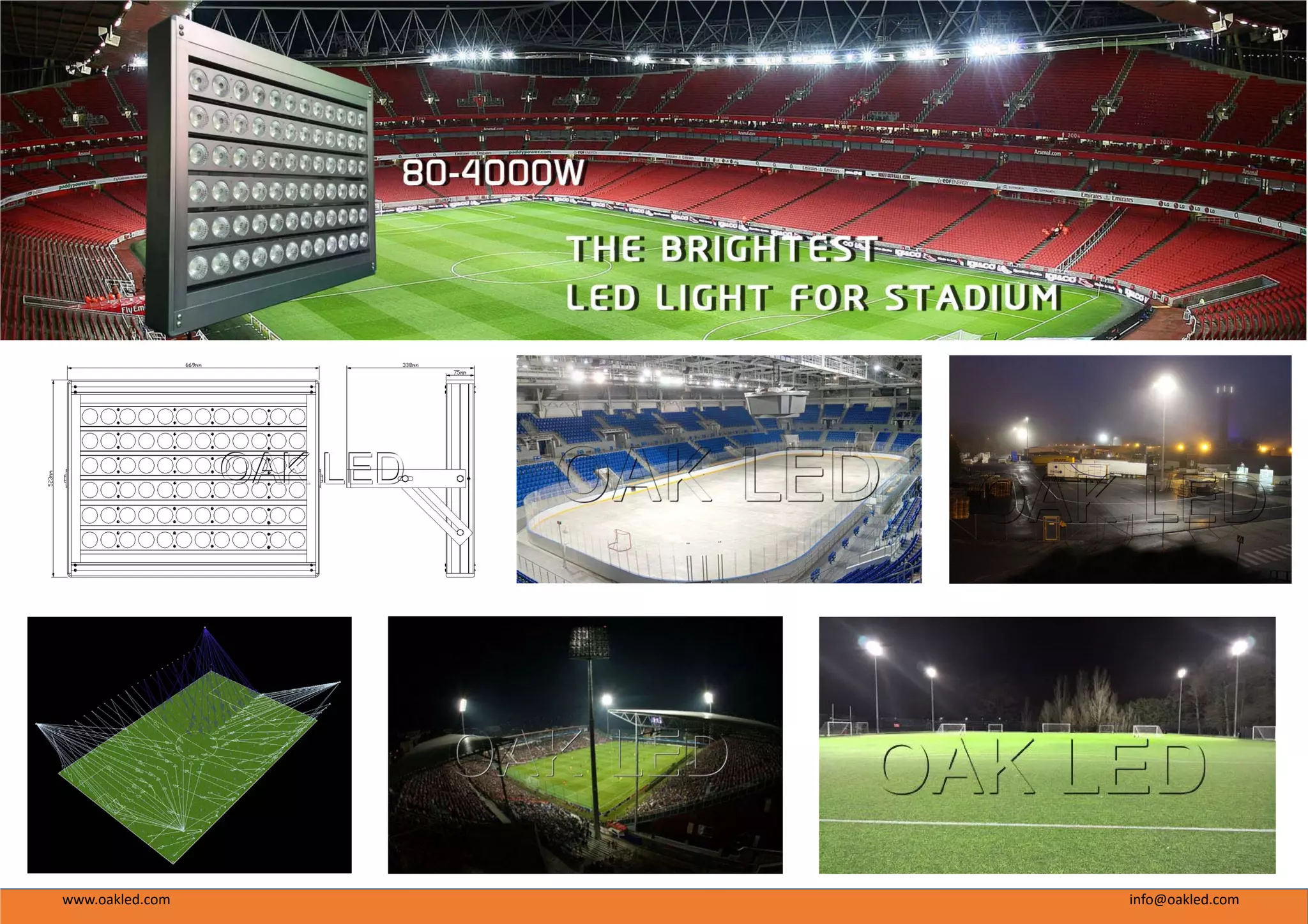 Flood light Specification -OAK LED | PPT
