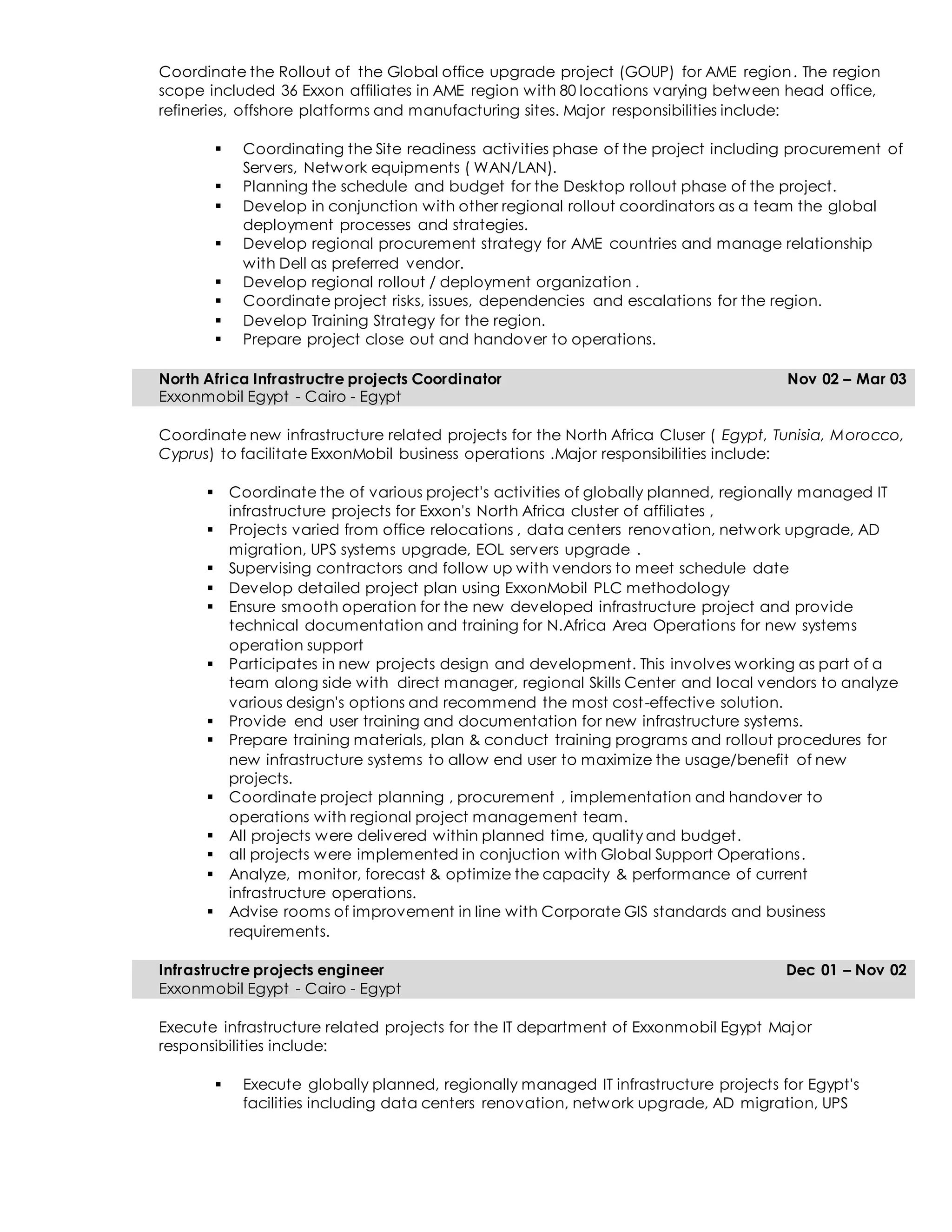 Sameh CV final (exxon) Mar 2013 | DOCX