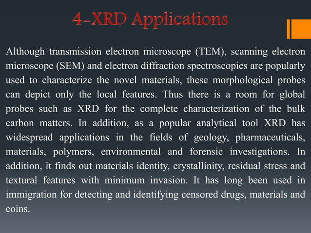 principles of xrd | PPTX