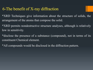 principles of xrd | PPTX
