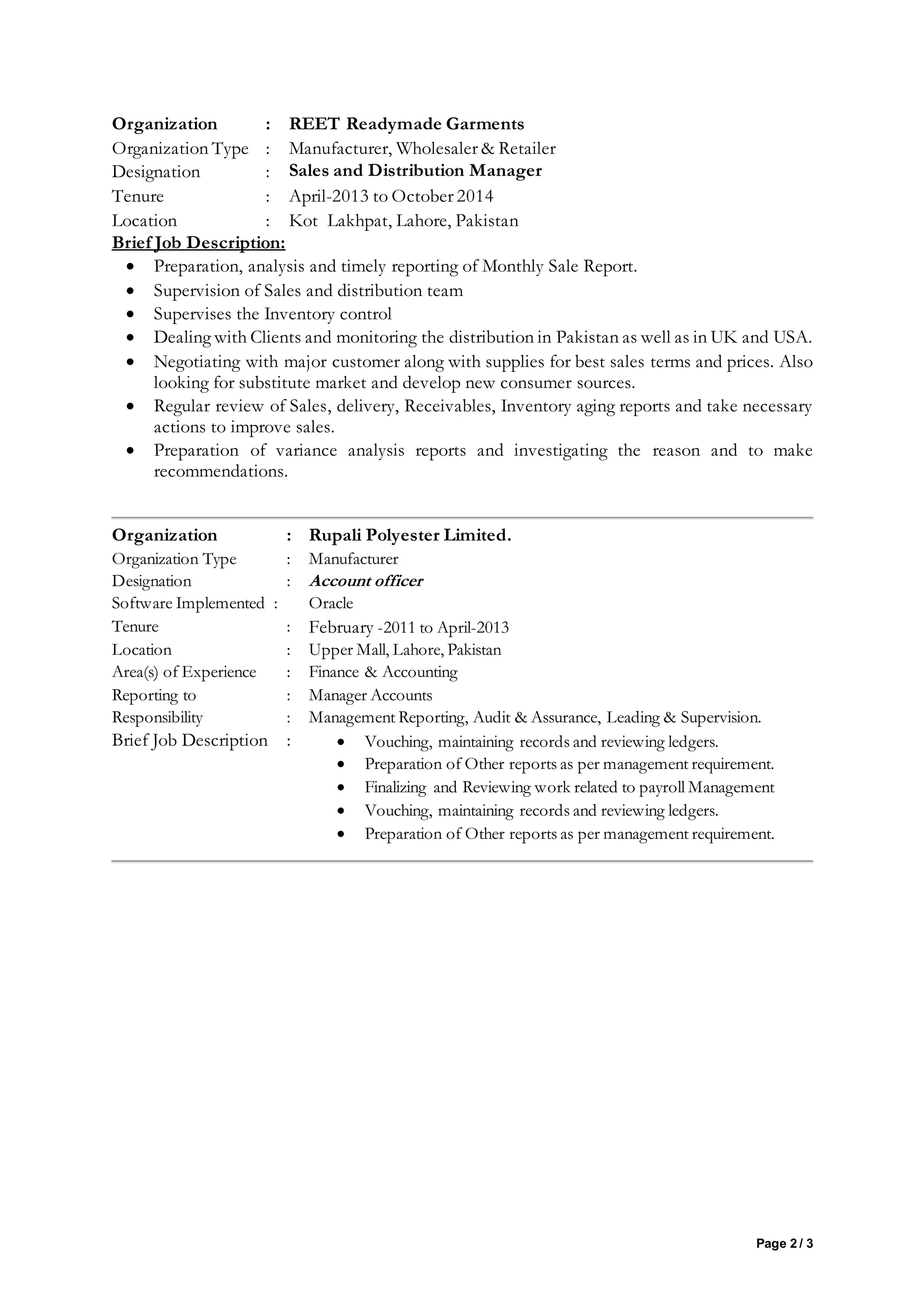 IJAZ HUSSAIN CV | DOCX