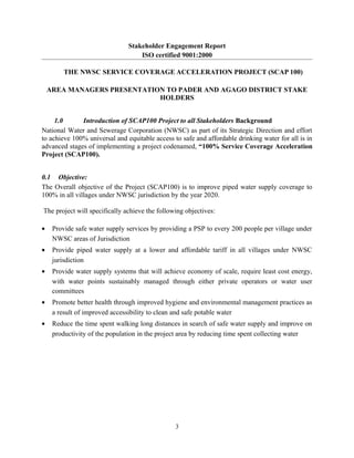 Pader SCAP100 Stakeholder Engagement Report | DOC