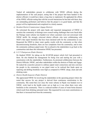 Pader SCAP100 Stakeholder Engagement Report | DOC