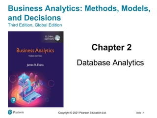Database Analytics for PGDM first - year | PPT