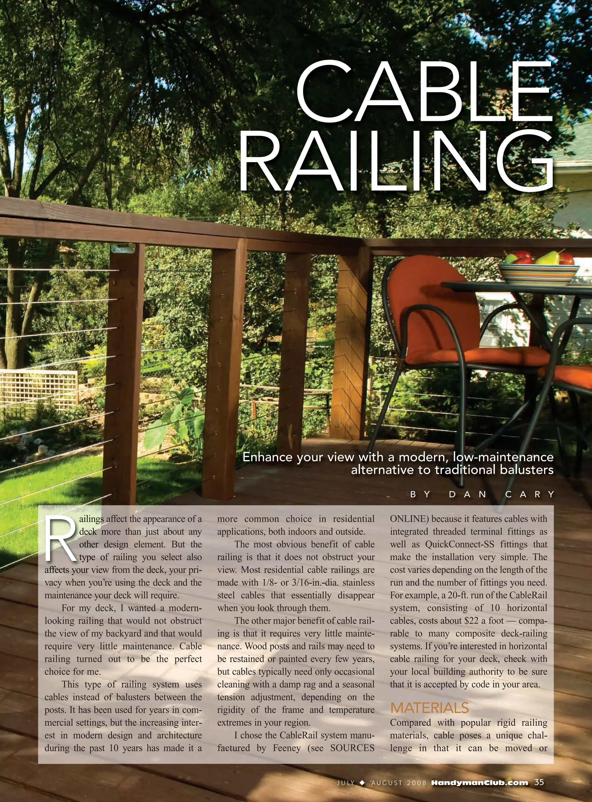 cable railing | PDF