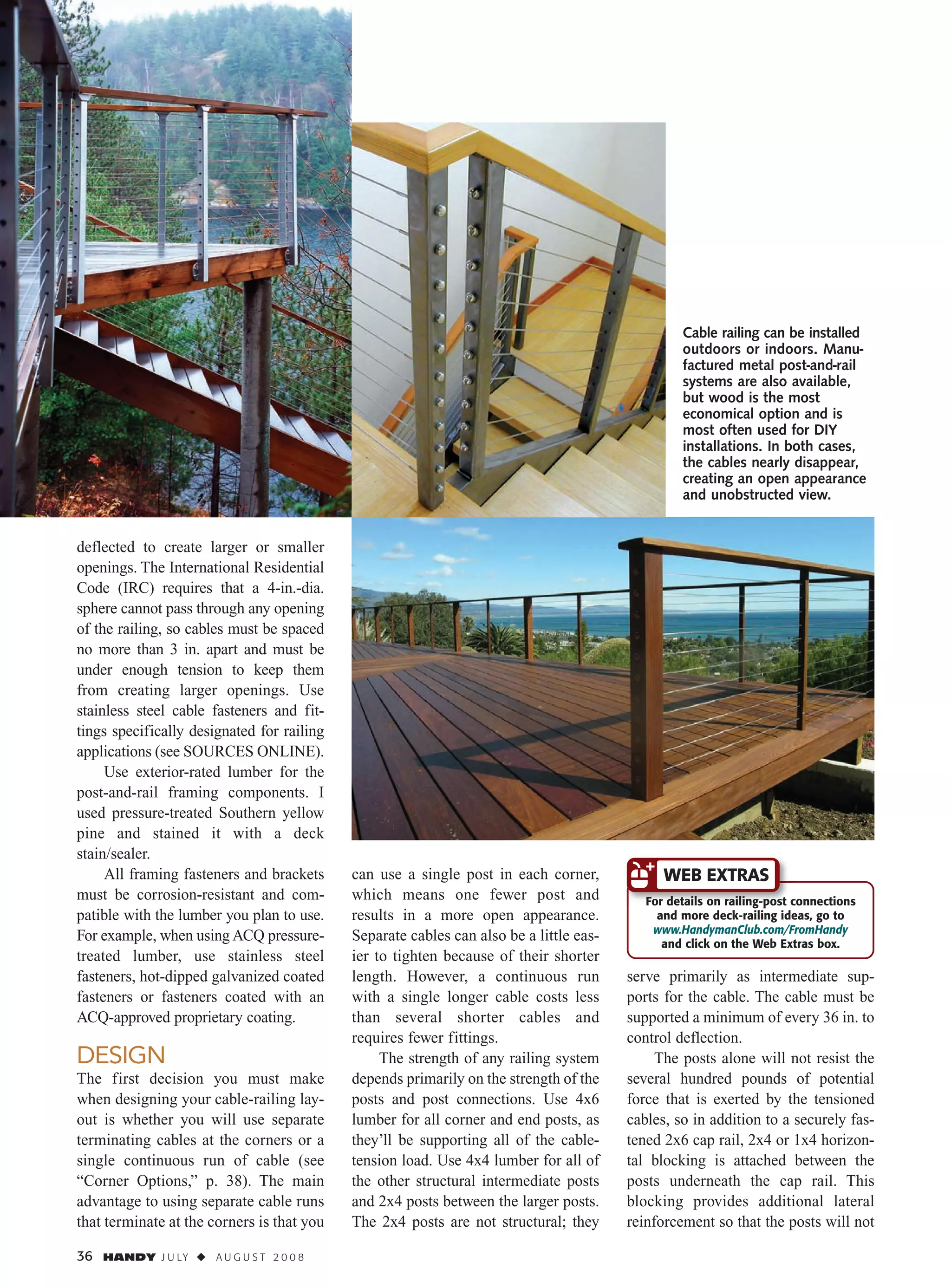 cable railing | PDF