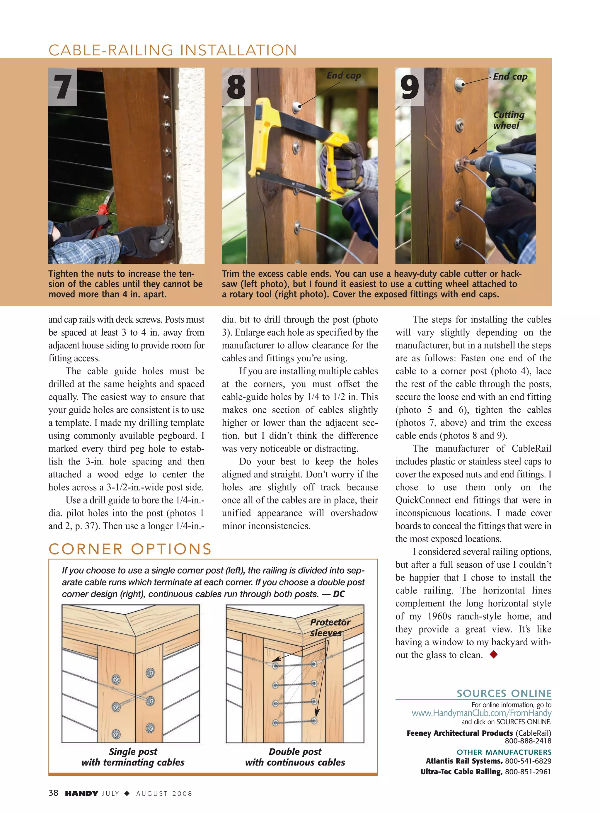 cable railing | PDF