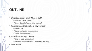 AI & IoT in the development of smart cities | PPTX