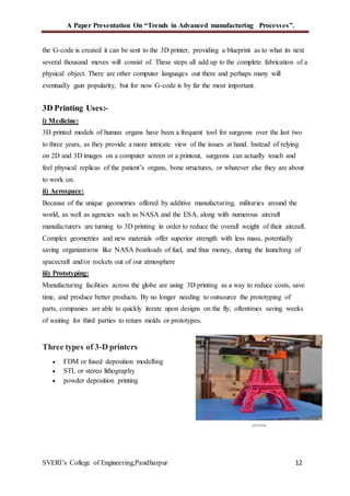 Trends in Advanced Manufacturing | DOCX