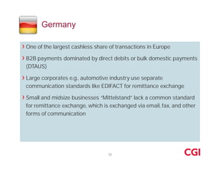 The Drive to Electronic Remittance Exchange in Business-to-Business ...