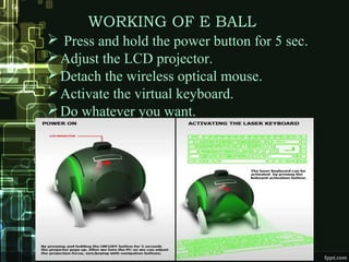 E ball ppt | PPT