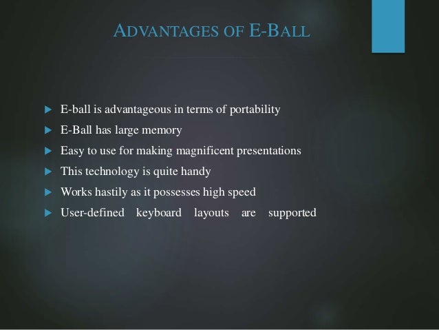 Eball ppt