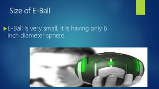 E ball seminar | PPTX