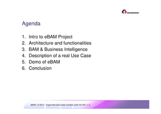 ESE 2010 - eBAM - extended Business Activity Monitoring | PPT