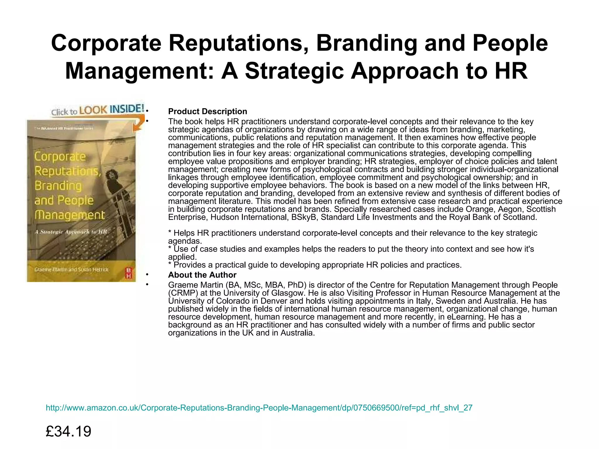 Employer Brand and Employee Engagement literature | PPT