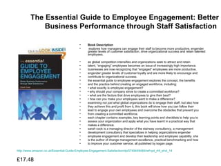 Employer Brand and Employee Engagement literature | PPT