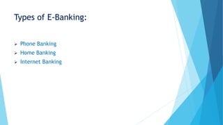 E banking | PPTX