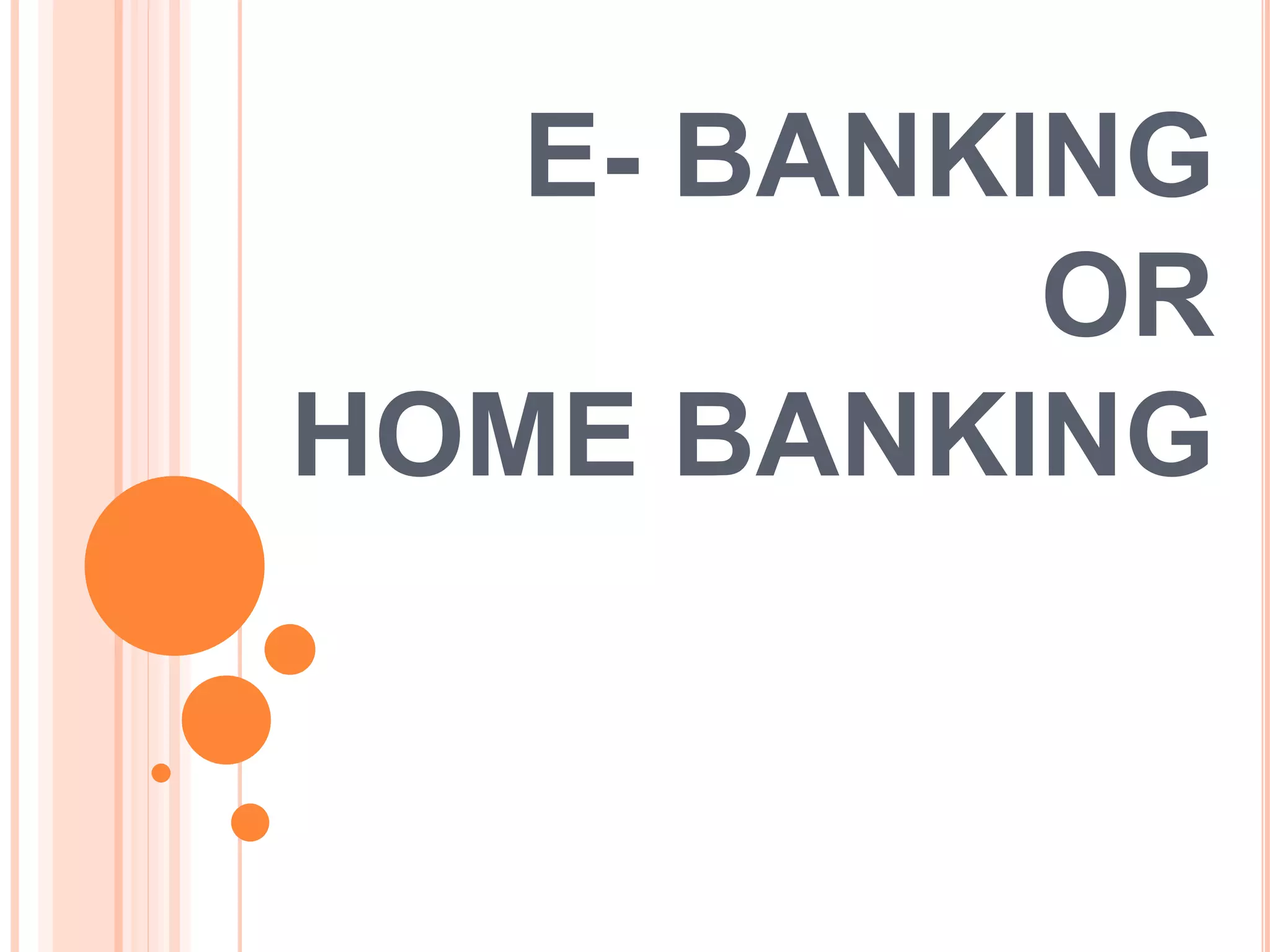 Ebanking | PPTX