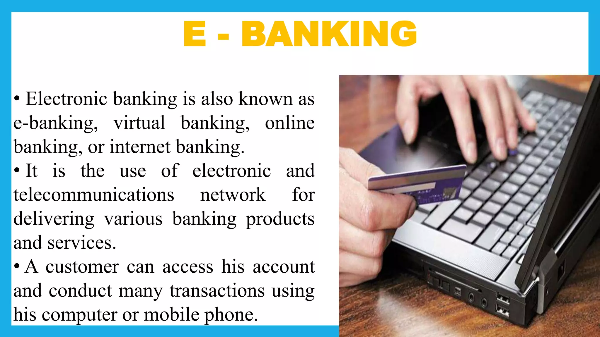 Ebanking | PPTX