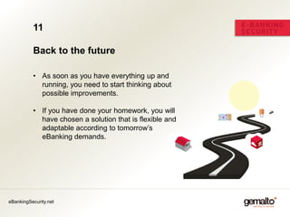 E banking security-11-back-to-the-future | PPTX