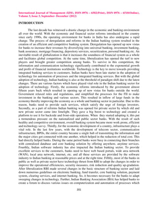 E banking innovations trends in india | PDF