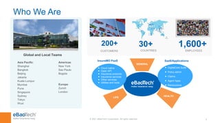 eBaoTech - InsurTech Innovation Award 2022 | PPTX