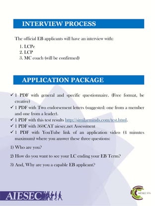 Eb application booklet | PDF