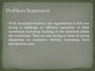 ERP Case Study - Warehouse Management System | PPTX