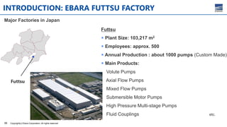 Ebara corporation introduction. looking ahead, going beyond expectation ...