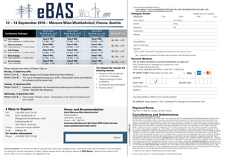 eBAS - Ancillary Services and Balancing Energy Conference | PPT