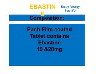 Ebastine_presentation_1 | PPT