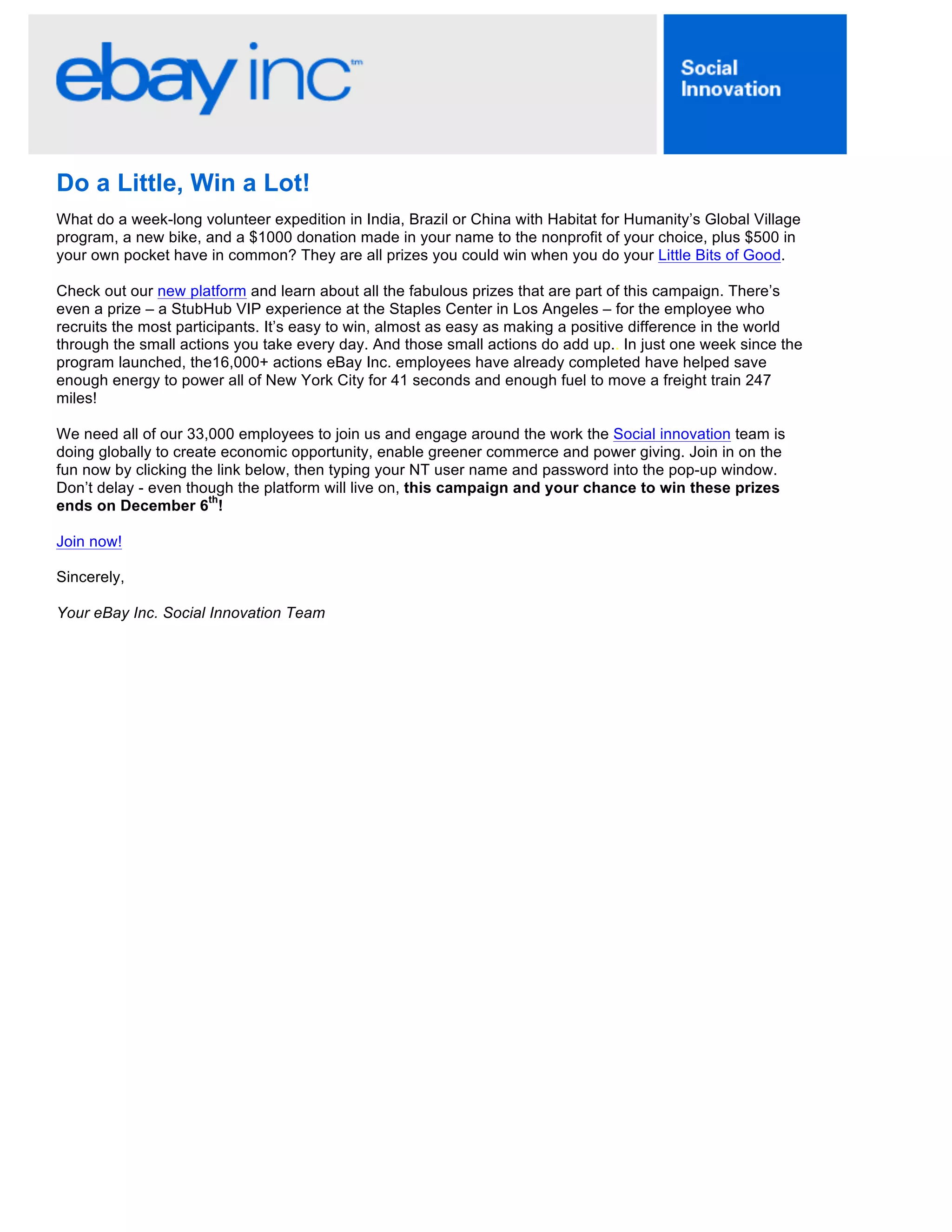 eBay Employee Engagement Templates and Communications Resources | PDF