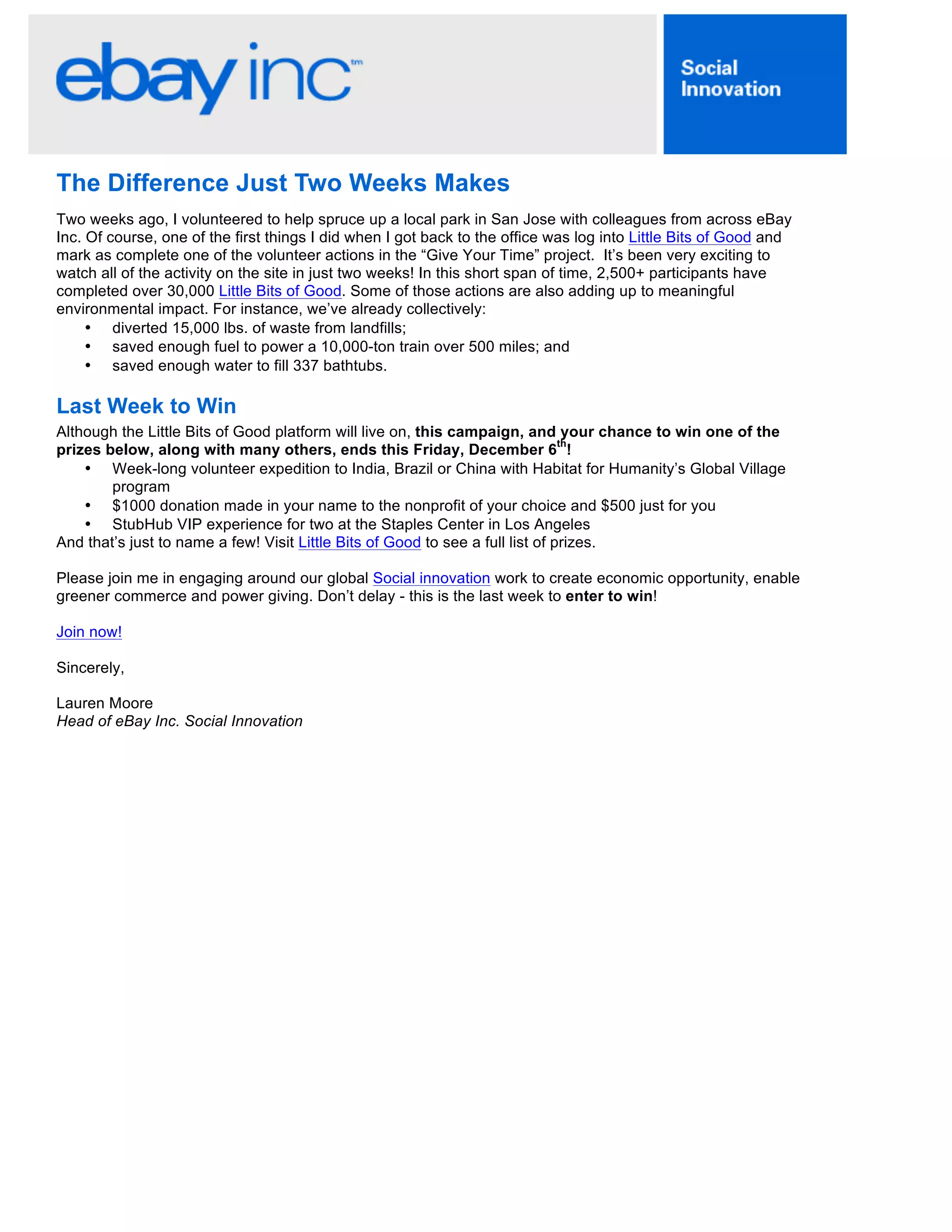 eBay Employee Engagement Templates and Communications Resources | PDF