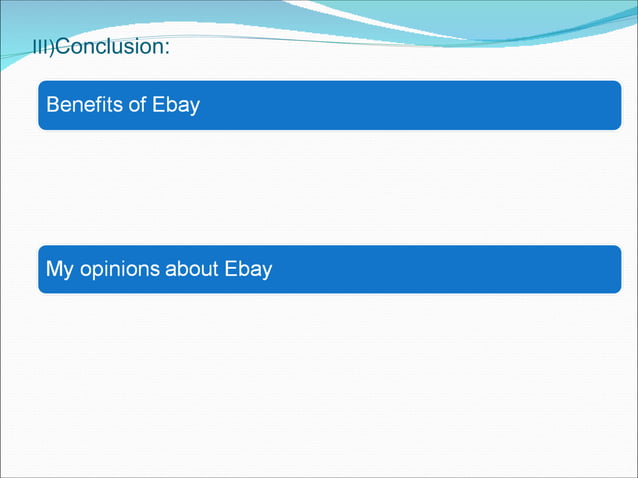 Ebay1 | PPT | Technology & Computing