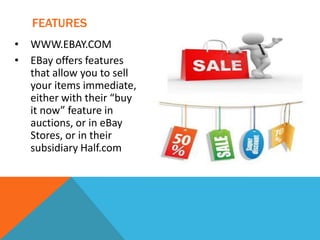 Ebay presentation | PPTX