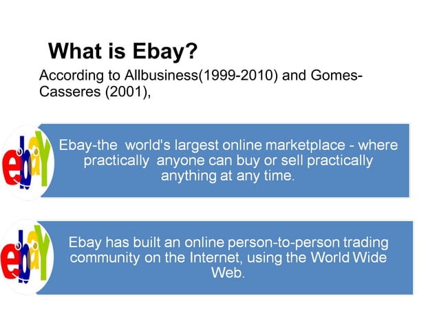 Ebaypresentation | PPT