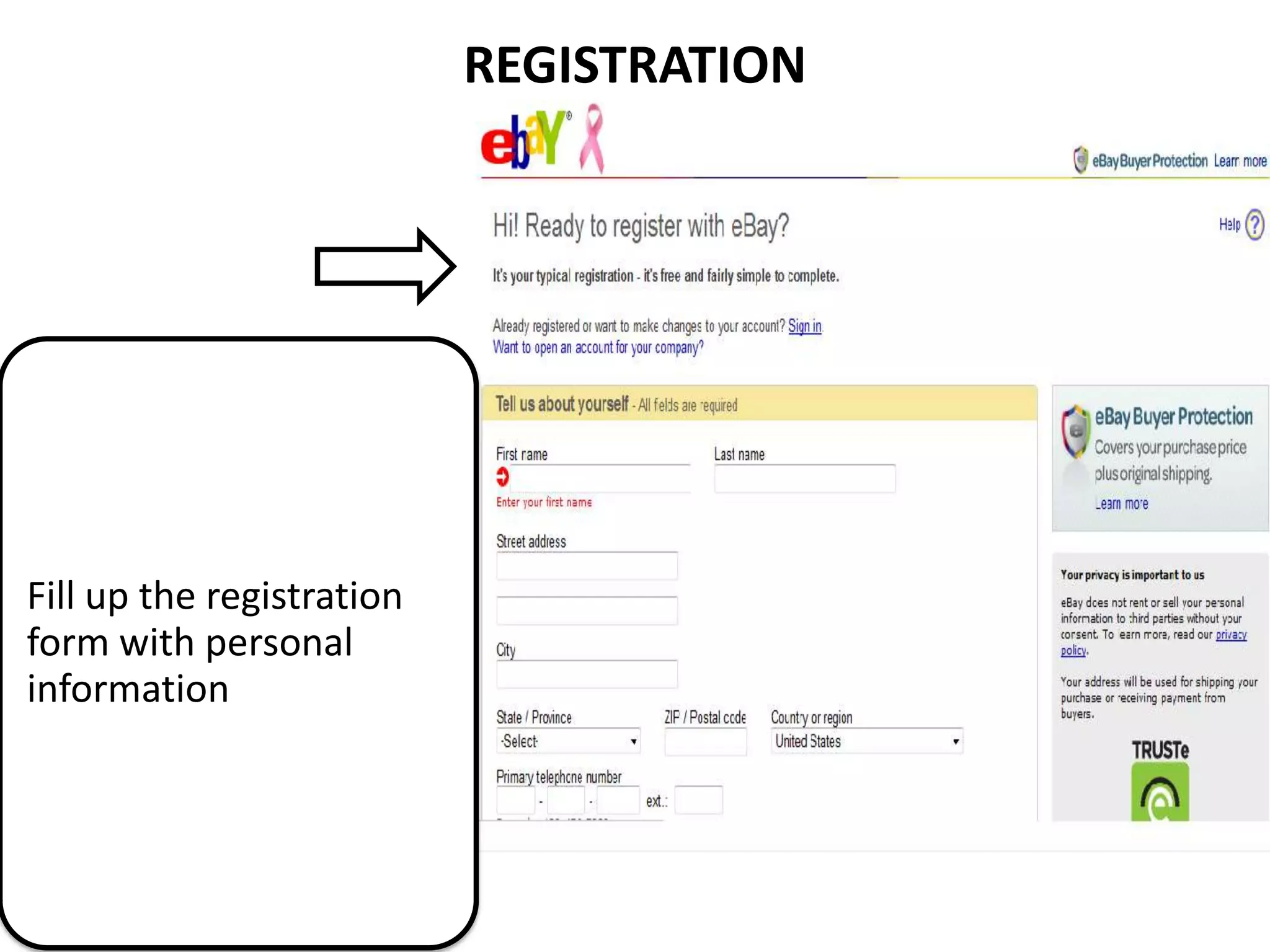 Presentation on Business Overview of eBay | PPTX