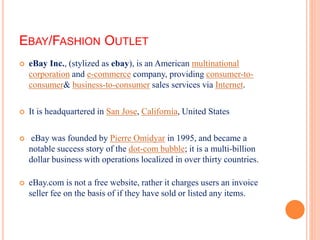 Ebay presentation | PPT