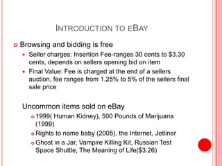 Ebay presentation final | PPT